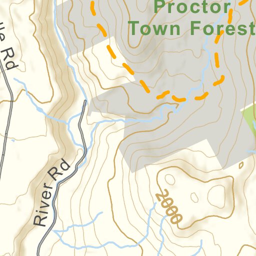 Catamount Trail - Section 14 Map by Catamount Trail Association ...