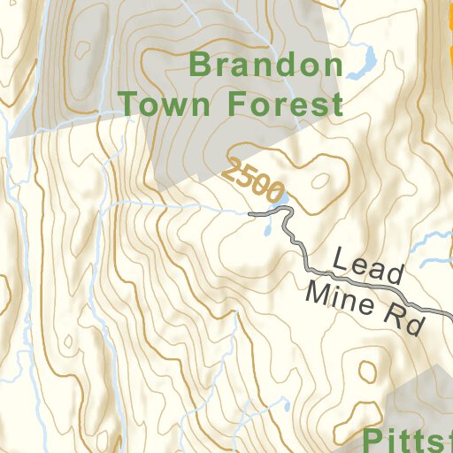 Catamount Trail - Section 14 Map by Catamount Trail Association ...