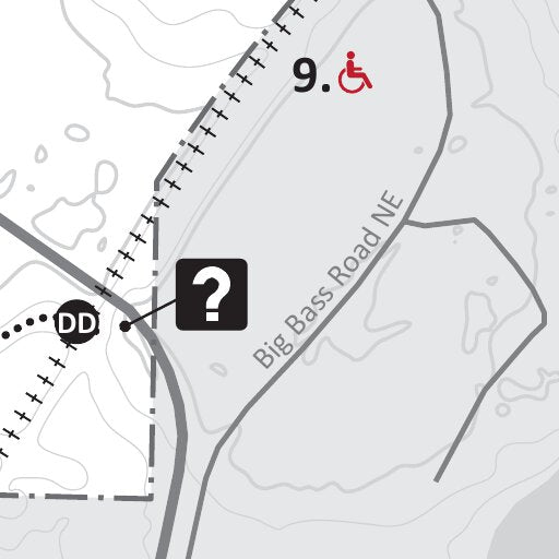Lake Bemidji State Park - Winter Map by Minnesota Department of Natural ...