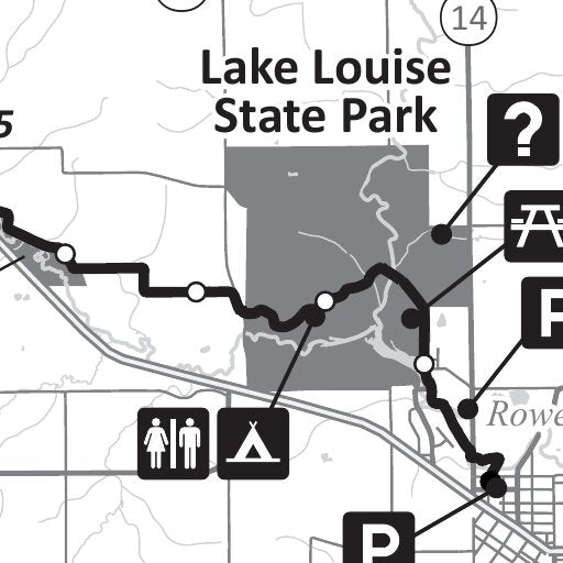 Shooting Star State Trail Map by Minnesota Department of Natural ...