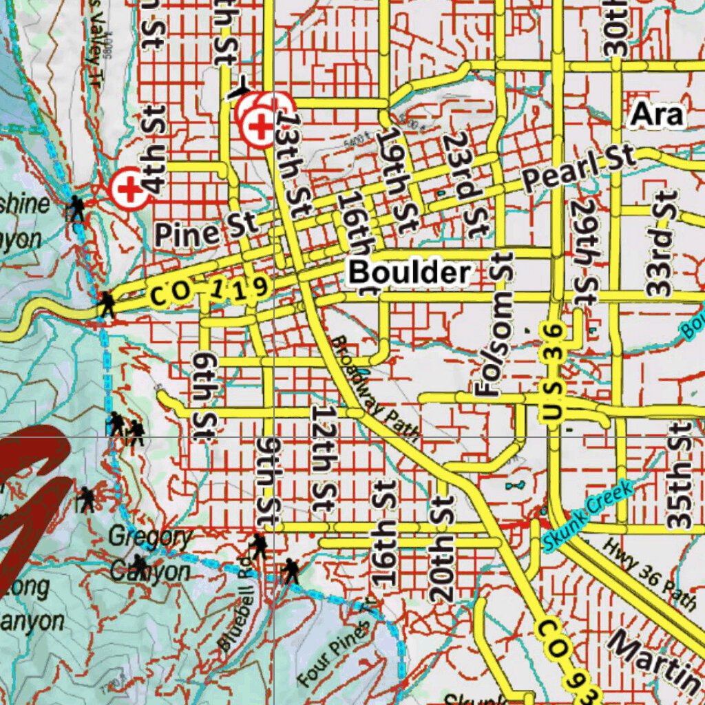 Unit 29 Turkey Concentrations Map by Colorado HuntData LLC | Avenza Maps