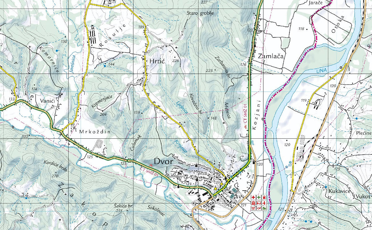 Zrinska gora Map by Croatian Mountain Rescue Service - HGSS | Avenza Maps