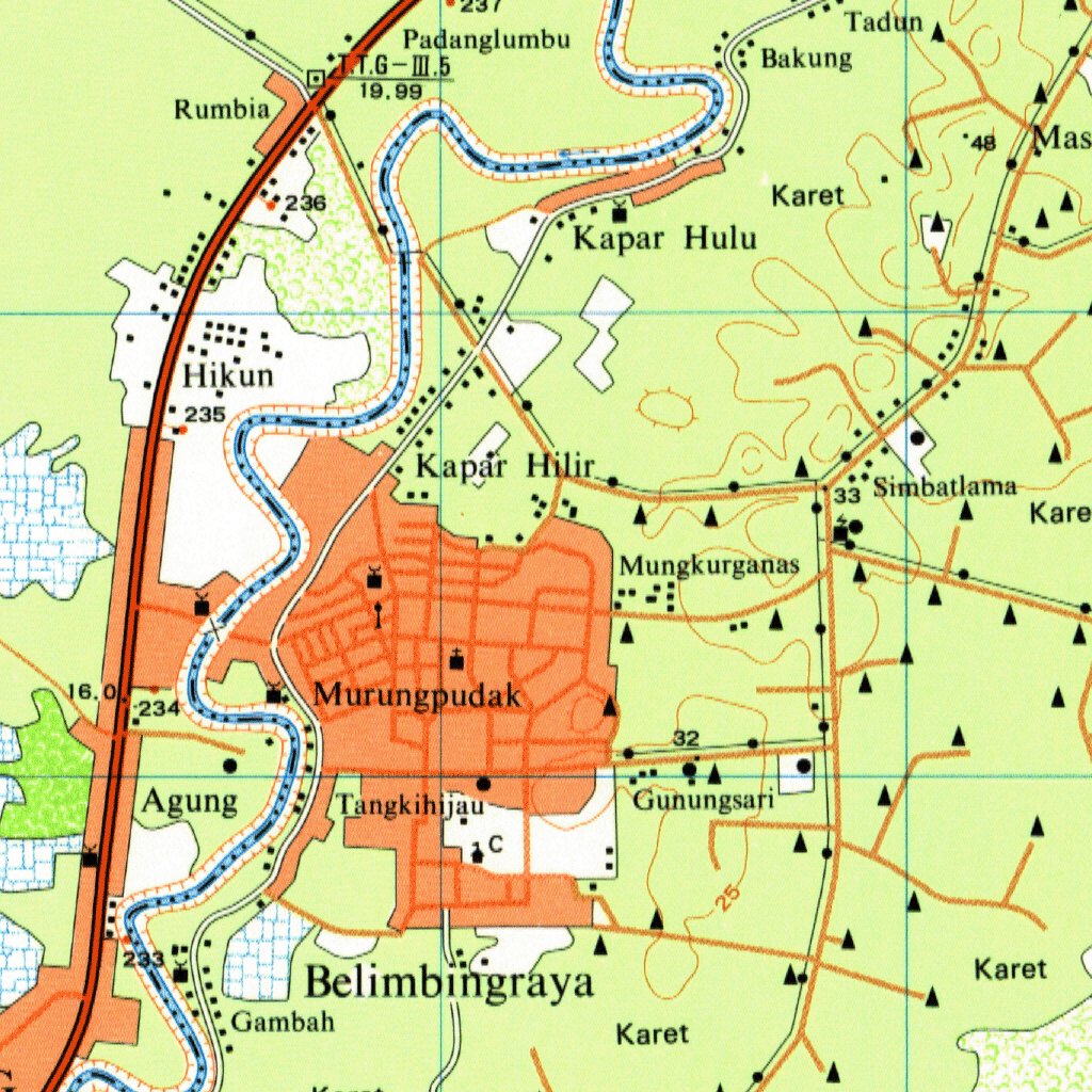 Tanjung (1713-64) Map by Badan Informasi Geospasial | Avenza Maps