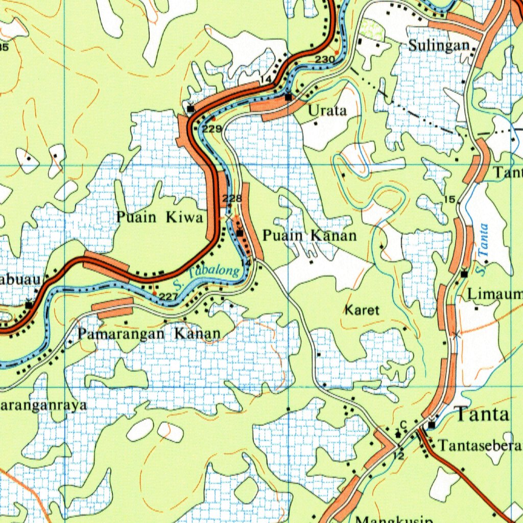 Tanjung (1713-64) Map by Badan Informasi Geospasial | Avenza Maps