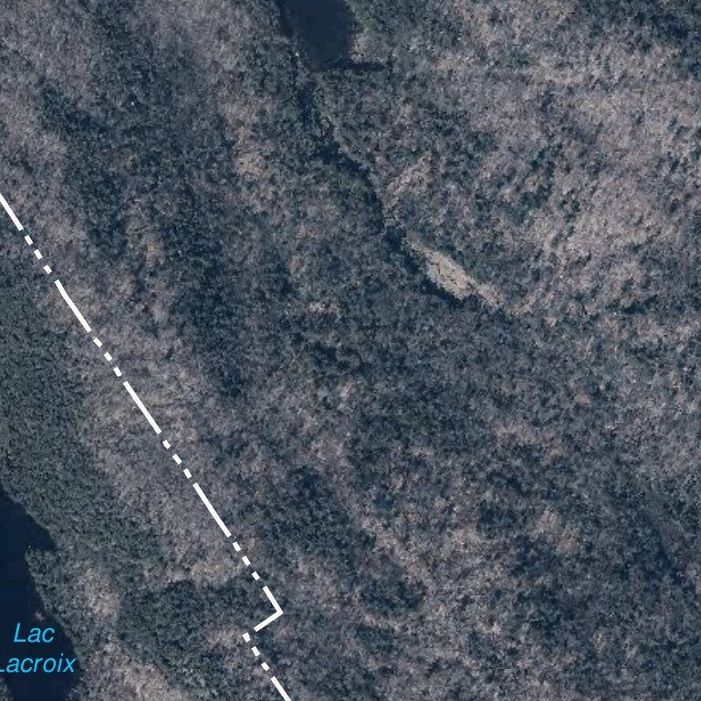 Sentier Montagne Verte Map by MRC des Laurentides | Avenza Maps