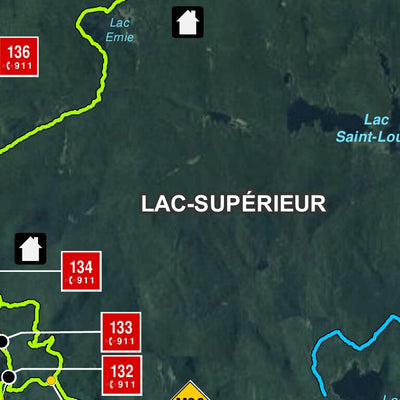 Sentier SÉPAQ Map by MRC des Laurentides | Avenza Maps
