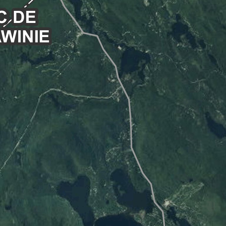 Sentier SÉPAQ Map by MRC des Laurentides | Avenza Maps