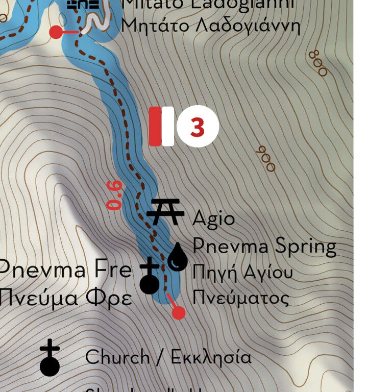 APO 3: Stone shepherds huts in the White Mountains Map by Paths of ...