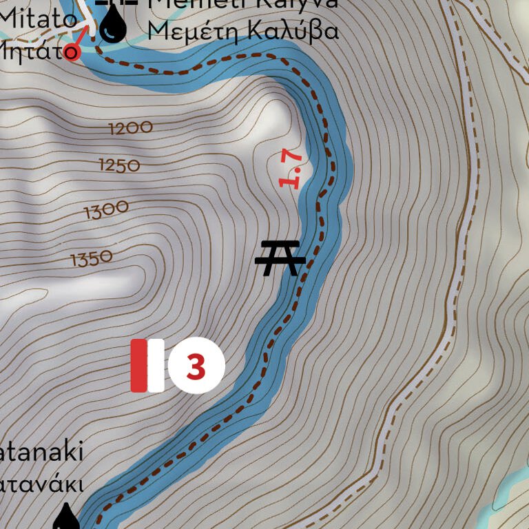 APO 3: Stone shepherds huts in the White Mountains Map by Paths of ...