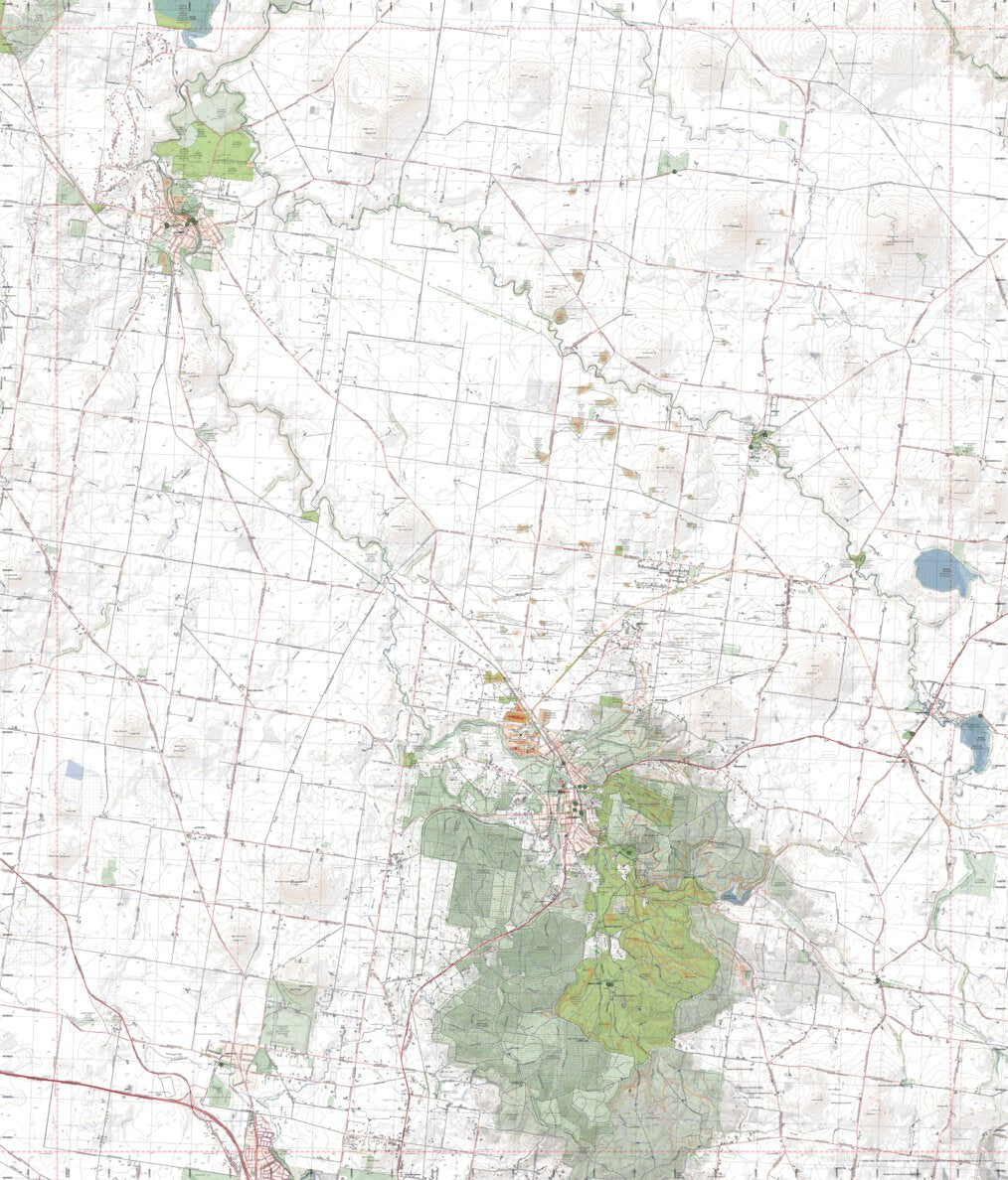 Getlost Map 7623-2 CRESWICK Victoria Topographic Map V16b 1:25,000 by ...