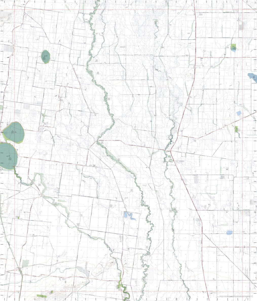 Getlost Map 7625-1 DURHAM OX Victoria Topographic Map V16b 1:25,000 by ...