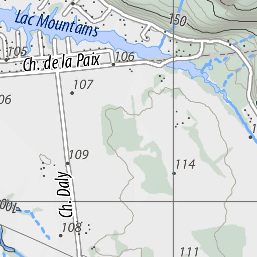 SNQ | Carte Outaouais 2 Map by Rando Quebec | Avenza Maps