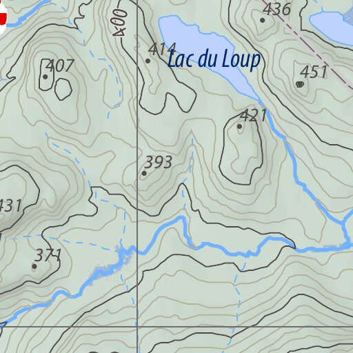 SNQ | Carte Laurentides 12 Map by Rando Quebec | Avenza Maps