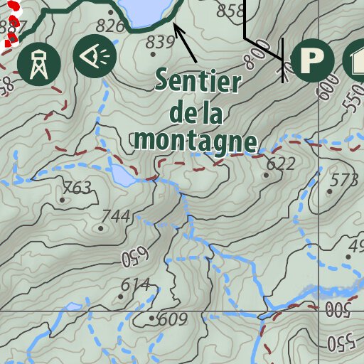 SNQ | Carte Lanaudière 16 Map by Rando Quebec | Avenza Maps
