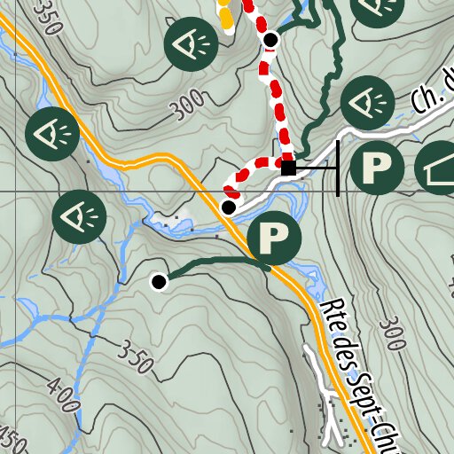 SNQ | Carte Lanaudière 22 Map by Rando Quebec | Avenza Maps