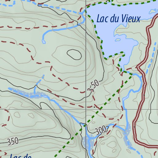 SNQ | Carte Mauricie 28 Map by Rando Quebec | Avenza Maps