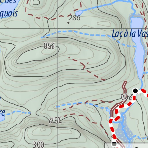 SNQ | Carte Mauricie 28 Map by Rando Quebec | Avenza Maps