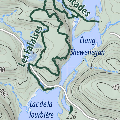 SNQ | Carte Mauricie 29 Map by Rando Quebec | Avenza Maps