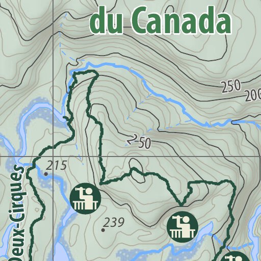 SNQ | Carte Mauricie 31 Map by Rando Quebec | Avenza Maps
