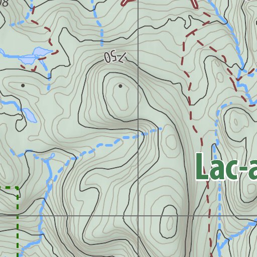 SNQ | Carte Charlevoix 49 Map by Rando Quebec | Avenza Maps