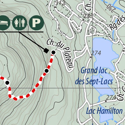 SNQ | Carte Bas-Saint-Laurent 69 Map by Rando Quebec | Avenza Maps
