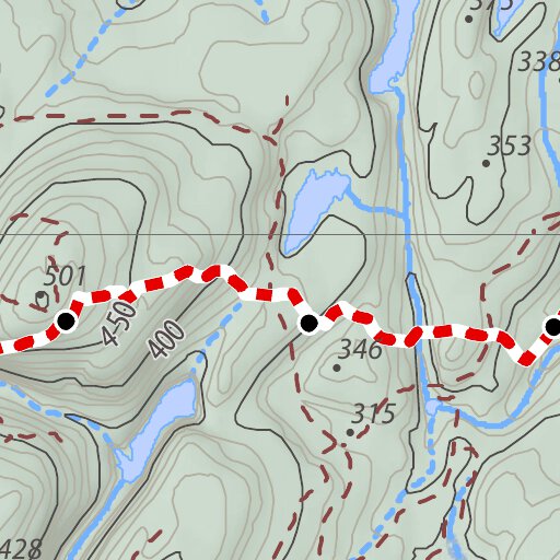 SNQ | Carte Laurentides 10 Map by Rando Quebec | Avenza Maps