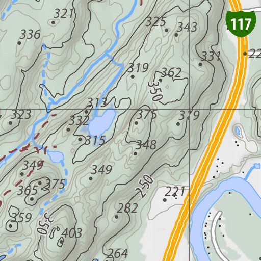 SNQ | Carte Laurentides 10 Map by Rando Quebec | Avenza Maps