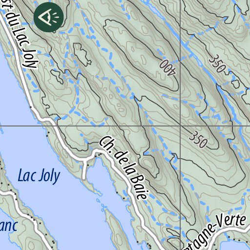 SNQ | Carte Laurentides 11 Map by Rando Quebec | Avenza Maps