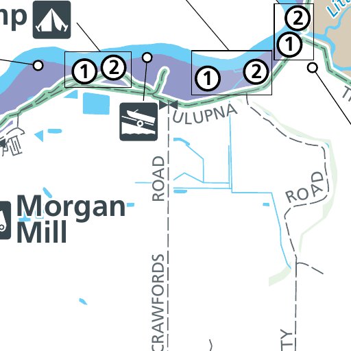 Barmah National Park - Map 3 Visitor Guide by Parks Victoria | Avenza Maps