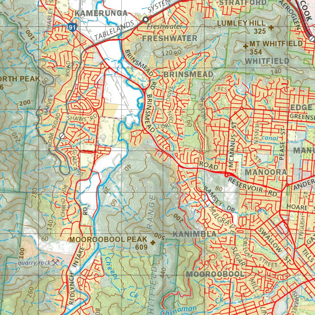 Cairns (8064) Map by Department of Resources | Avenza Maps