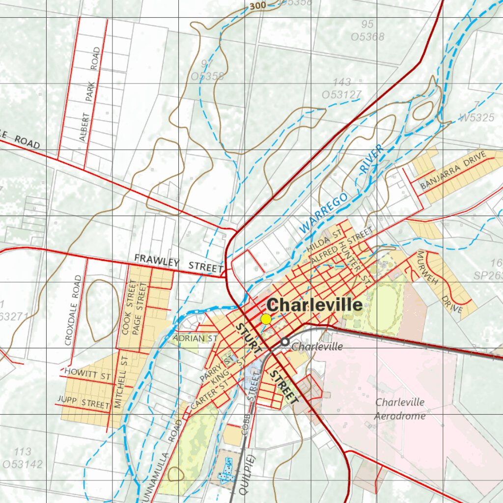 Charleville (8145) Map by Department of Resources | Avenza Maps