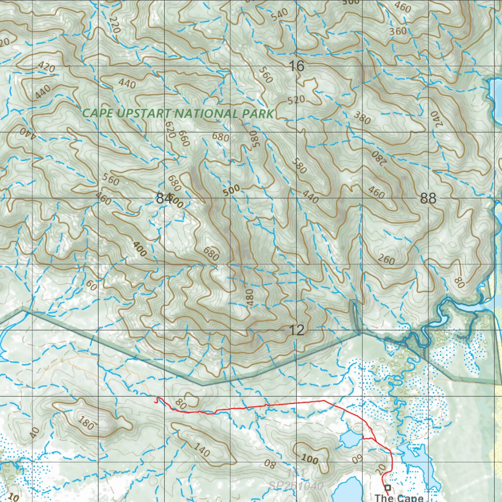 Cape Upstart (8458) Map by Department of Resources | Avenza Maps