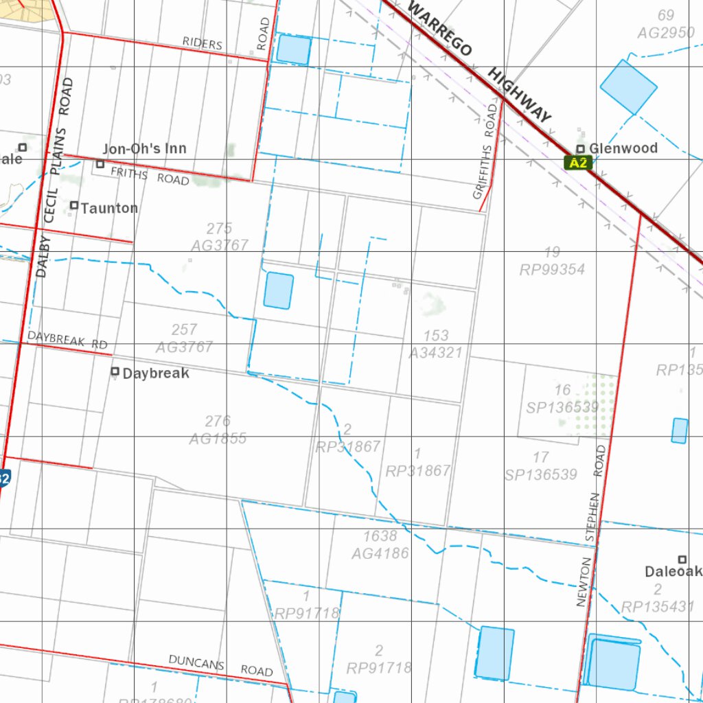 Dalby (9143) Map by Department of Resources | Avenza Maps