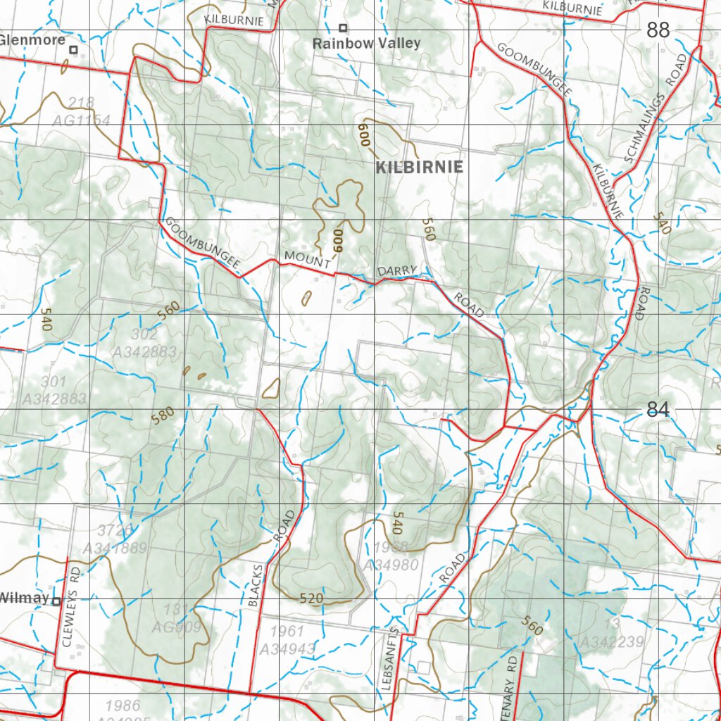 Oakey (9243) Map by Department of Resources | Avenza Maps