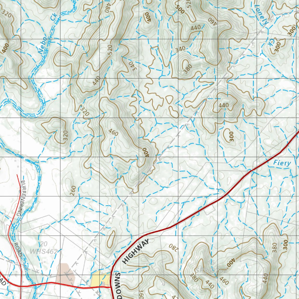 Nebo (8654) Map by Department of Resources | Avenza Maps
