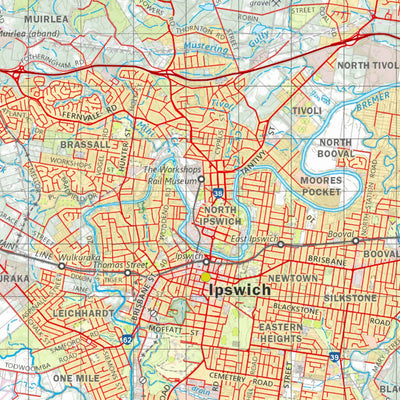 Ipswich (9442) Map by Department of Resources | Avenza Maps