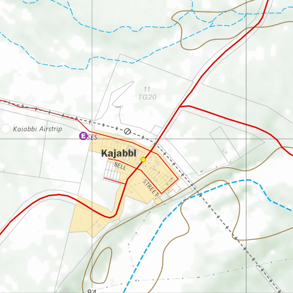 Kajabbi (6957-44) Map by Department of Resources | Avenza Maps