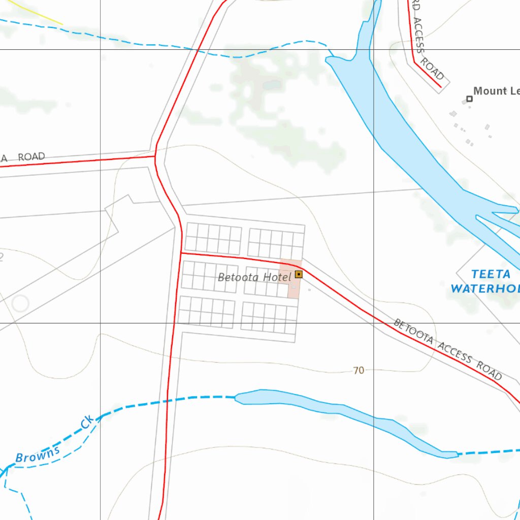 Betoota (7046-42) Map by Department of Resources | Avenza Maps