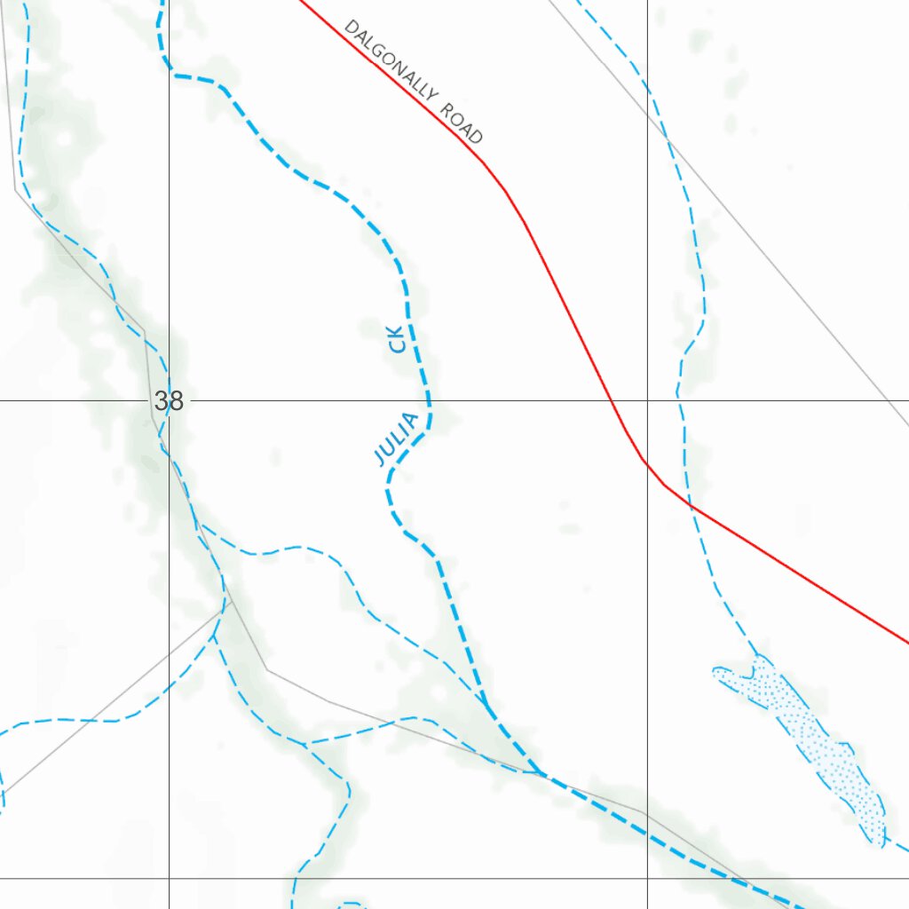Dalgonally (7157-13) Map by Department of Resources | Avenza Maps