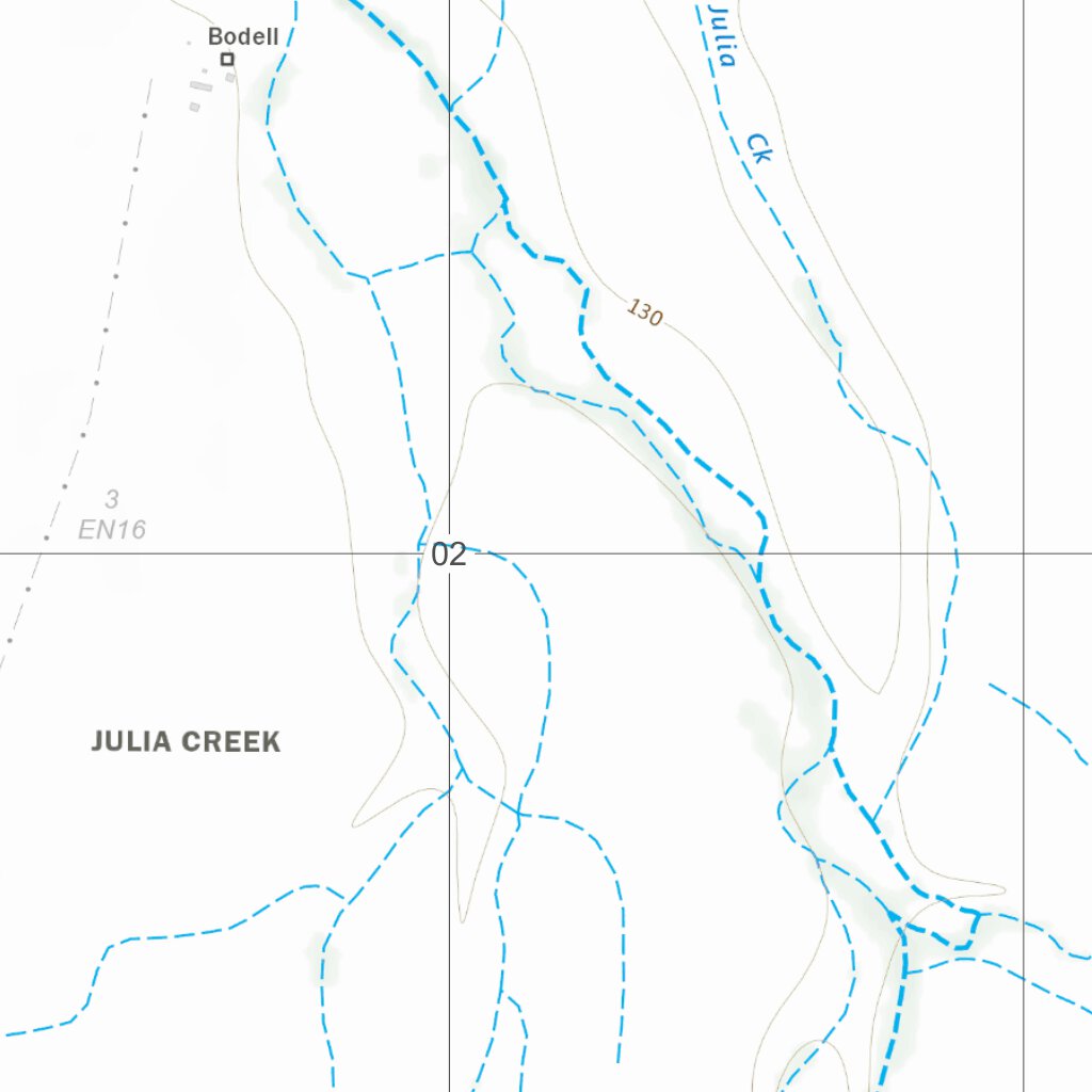 Julia (7256-24) Map by Department of Resources | Avenza Maps