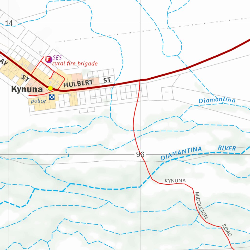 Kynuna (7254-11) Map by Department of Resources | Avenza Maps
