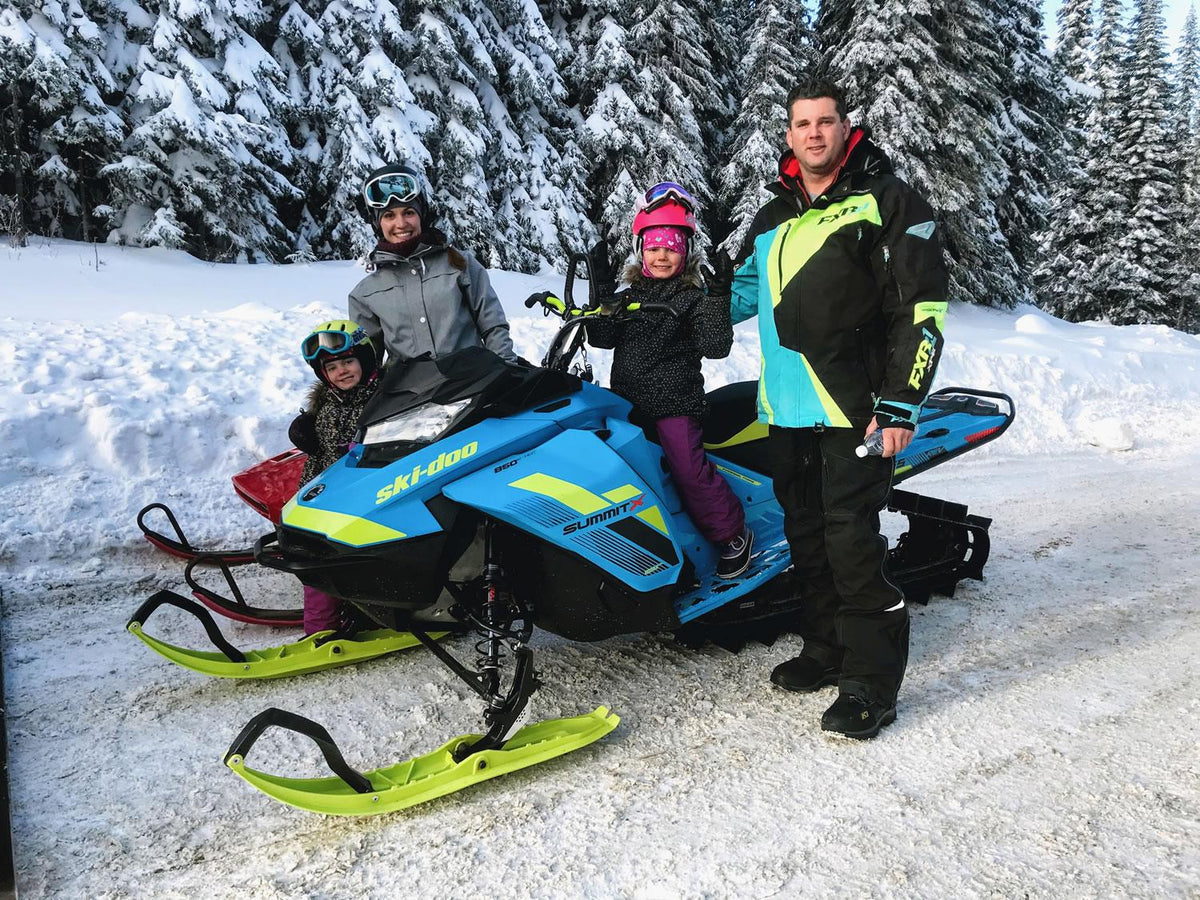 Vernon Snowmobile Association Trails at Silver Star Provincial Park Map ...