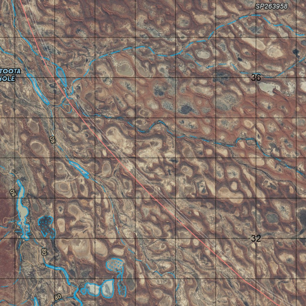 Betoota (7046i) Map by Department of Resources | Avenza Maps