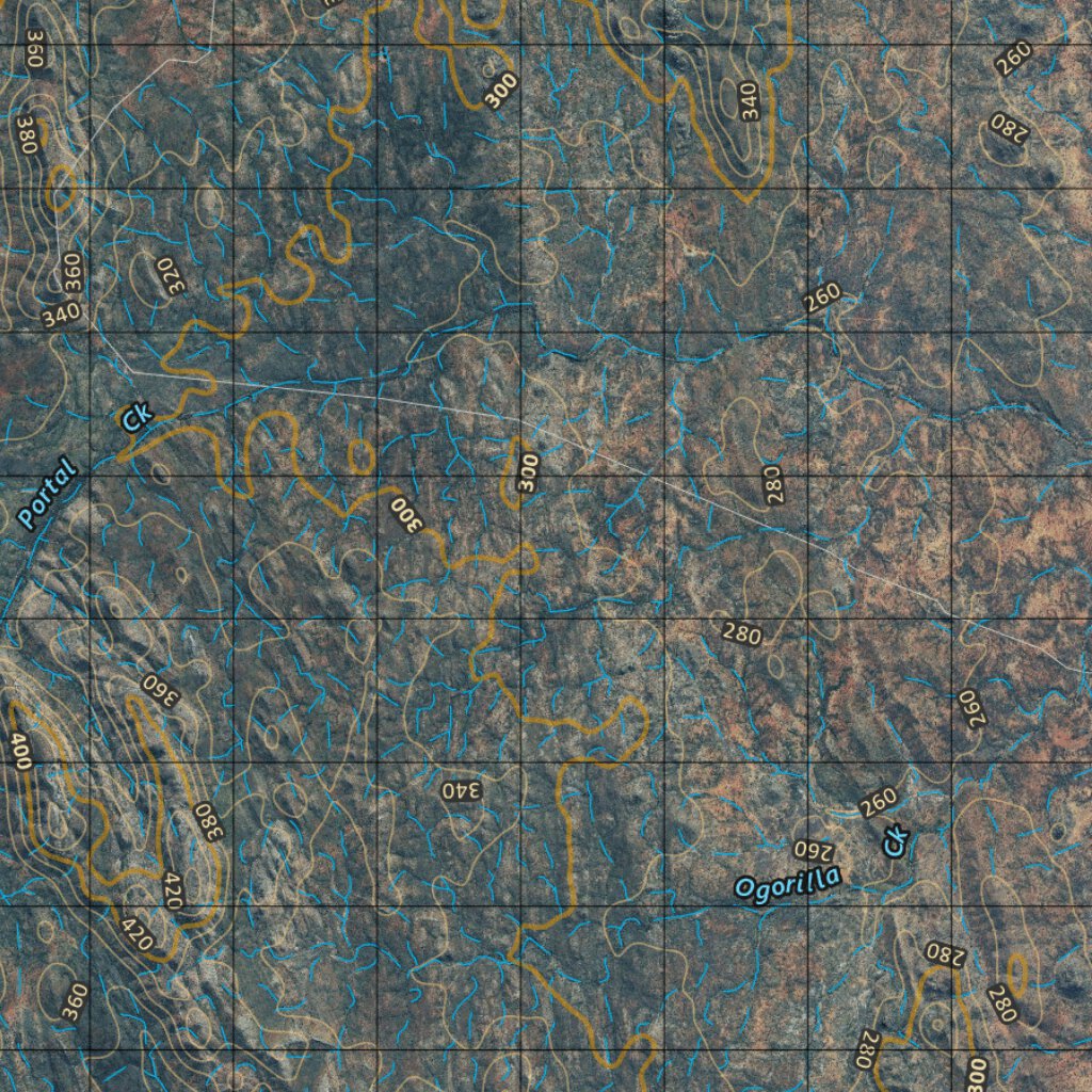 Prospector (6857i) Map by Department of Resources | Avenza Maps