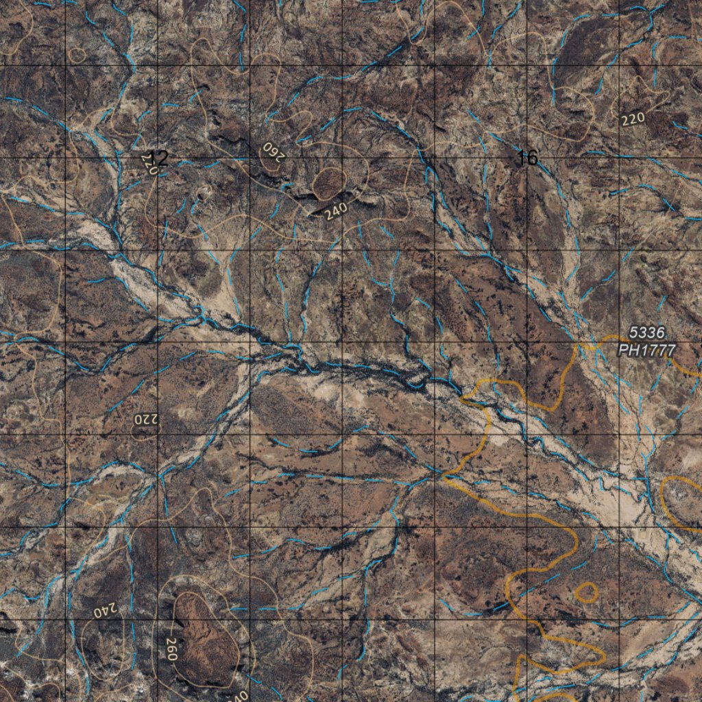 Lochiel (7348i) Map by Department of Resources | Avenza Maps