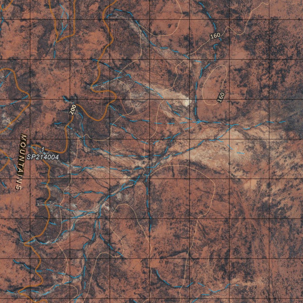 Windorah (7447i) Map by Department of Resources | Avenza Maps