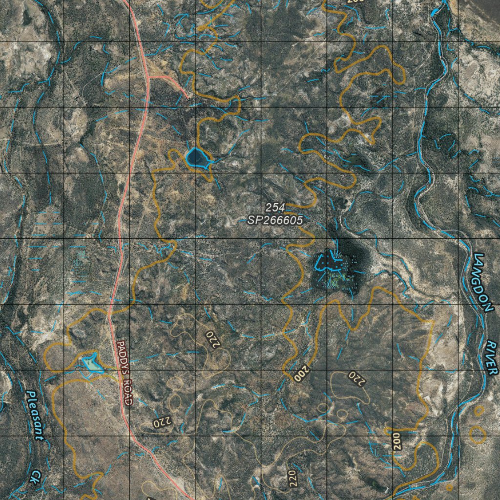 Gilbert River (7461i) Map by Department of Resources | Avenza Maps