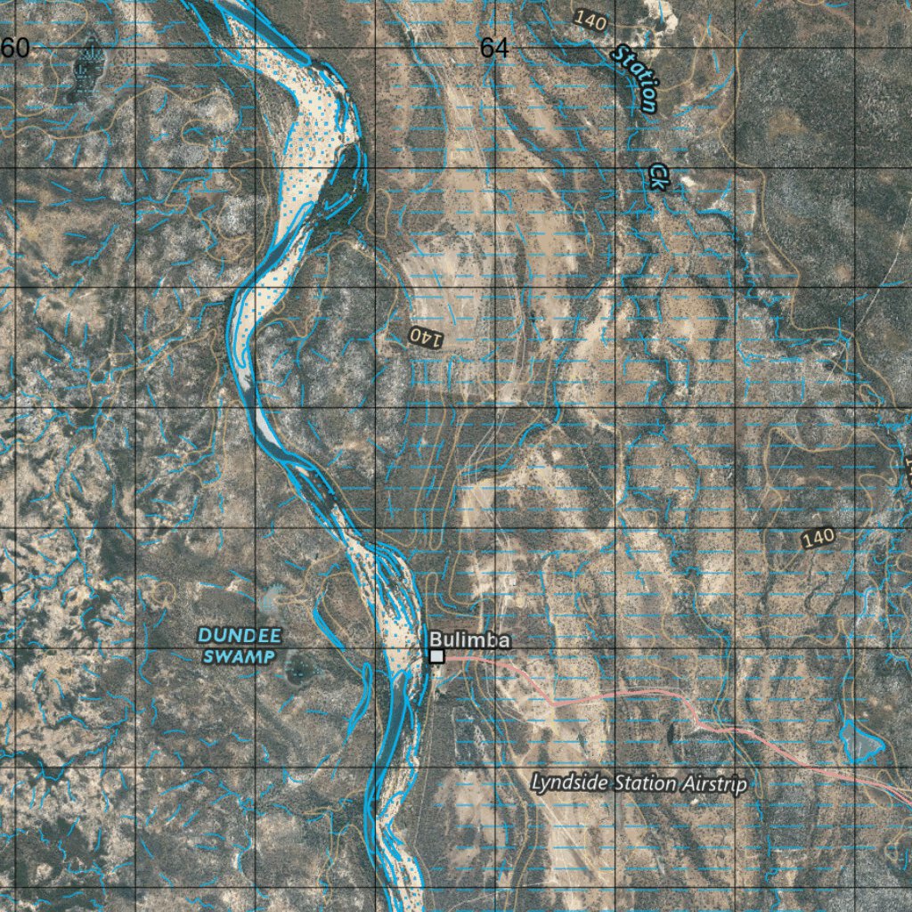 Bulimba (7564i) Map by Department of Resources | Avenza Maps