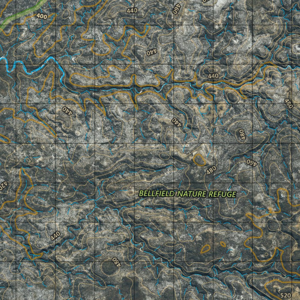 Bellfield (7559i) Map by Department of Resources | Avenza Maps