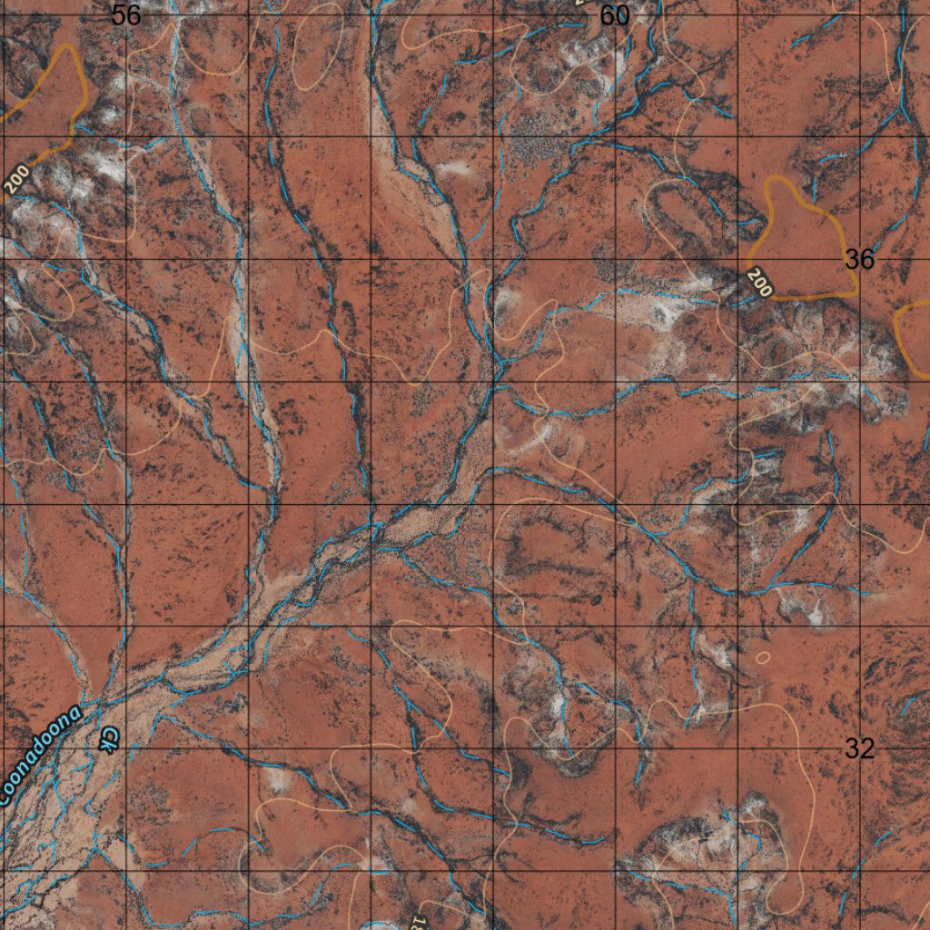 Thargomindah (7642i) Map by Department of Resources | Avenza Maps